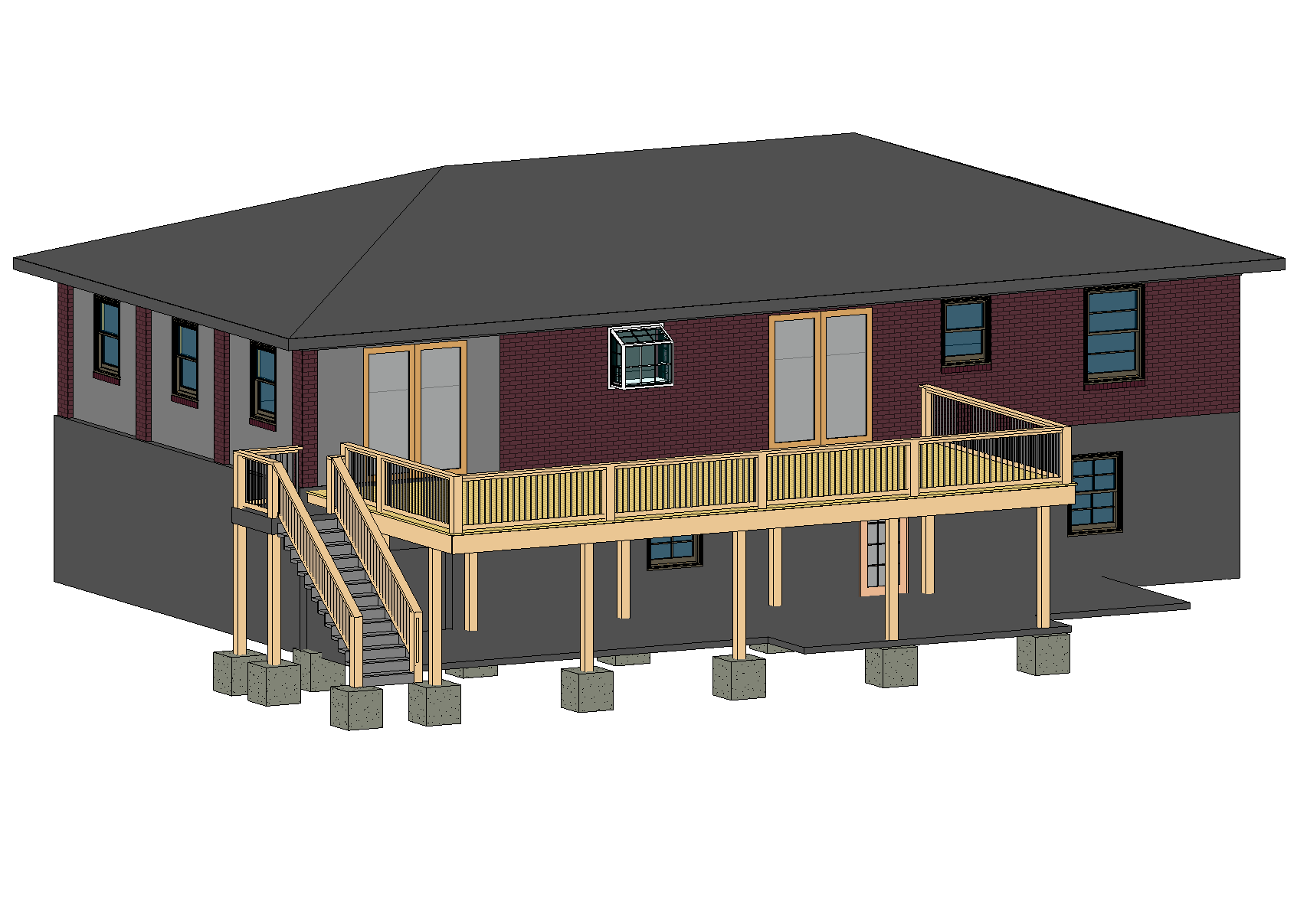Centerfield Deck Template – Revit Templates